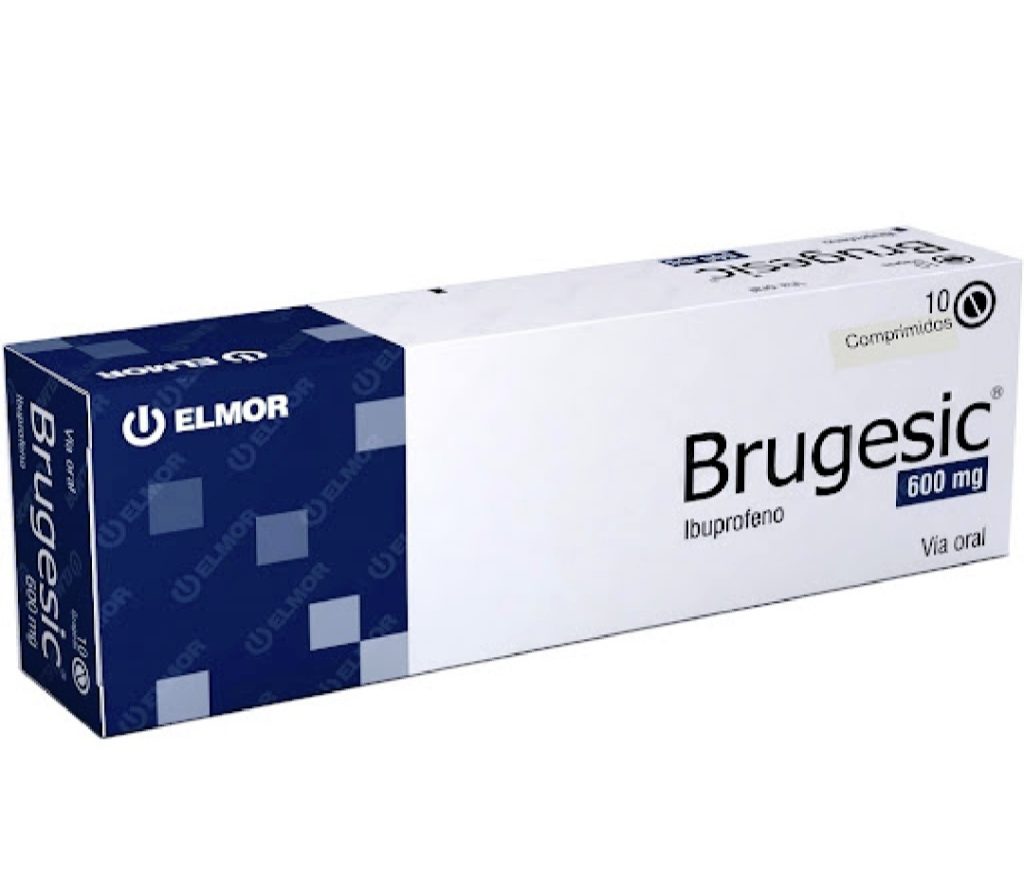 IBUPROFENO BRUGESIC 600MG X 10TABLETAS – Bodegonline.net